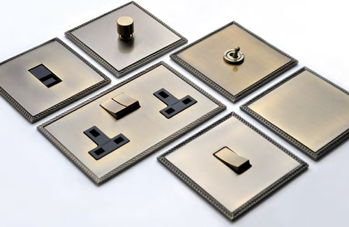 Heritage Brass decorative brass and chrome light switches, sockets and ...