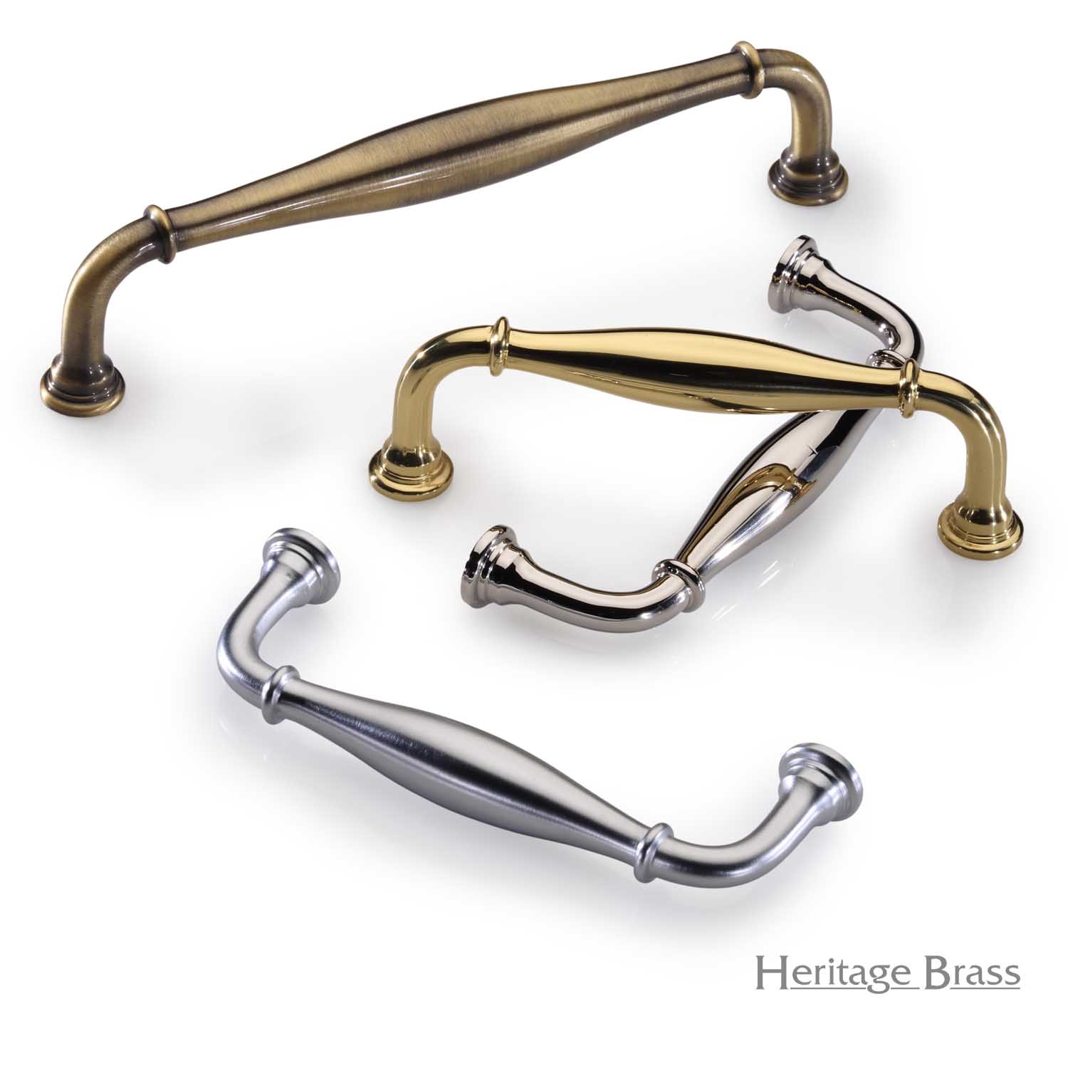 Heritage Brass Cabinet Pull Henley Traditional Design 203mm CTC Antique ...